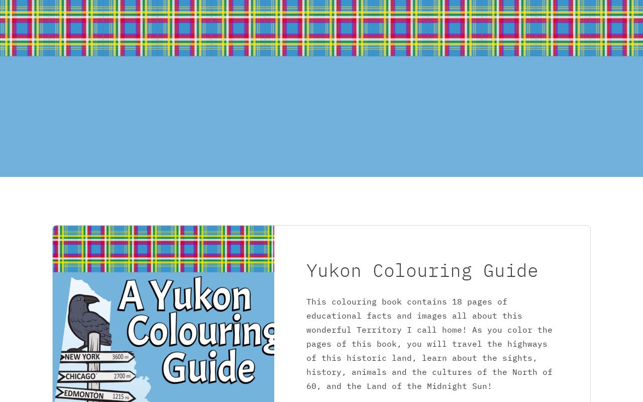 Yukon Colouring Guide